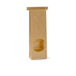 Small Kraft T/T Paper Bag with Window | Enviropack