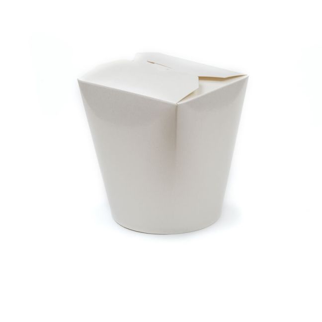 Paperboard Food Pails 32oz White | Enviropack